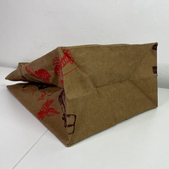 Trader Joe'S | Bags | Trader Joes Rare Paper Washable Grocery Tote Bag ...